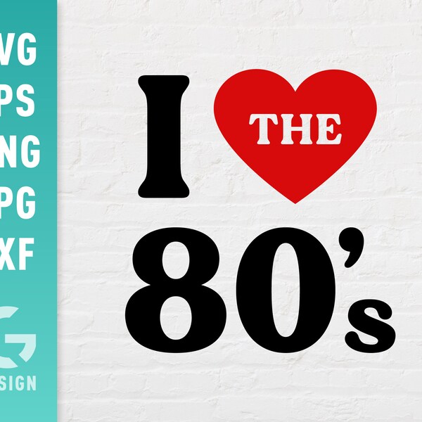 80s Svg File - Etsy Australia
