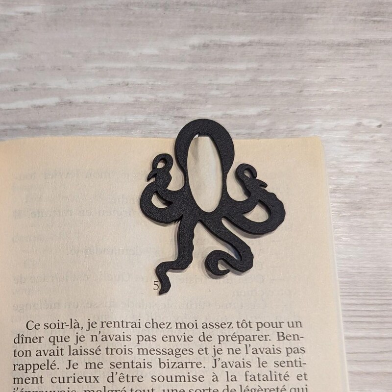 Octopus Bookmark - Etsy