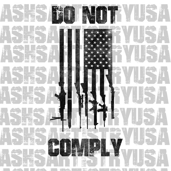 Do Not Comply Png - Etsy