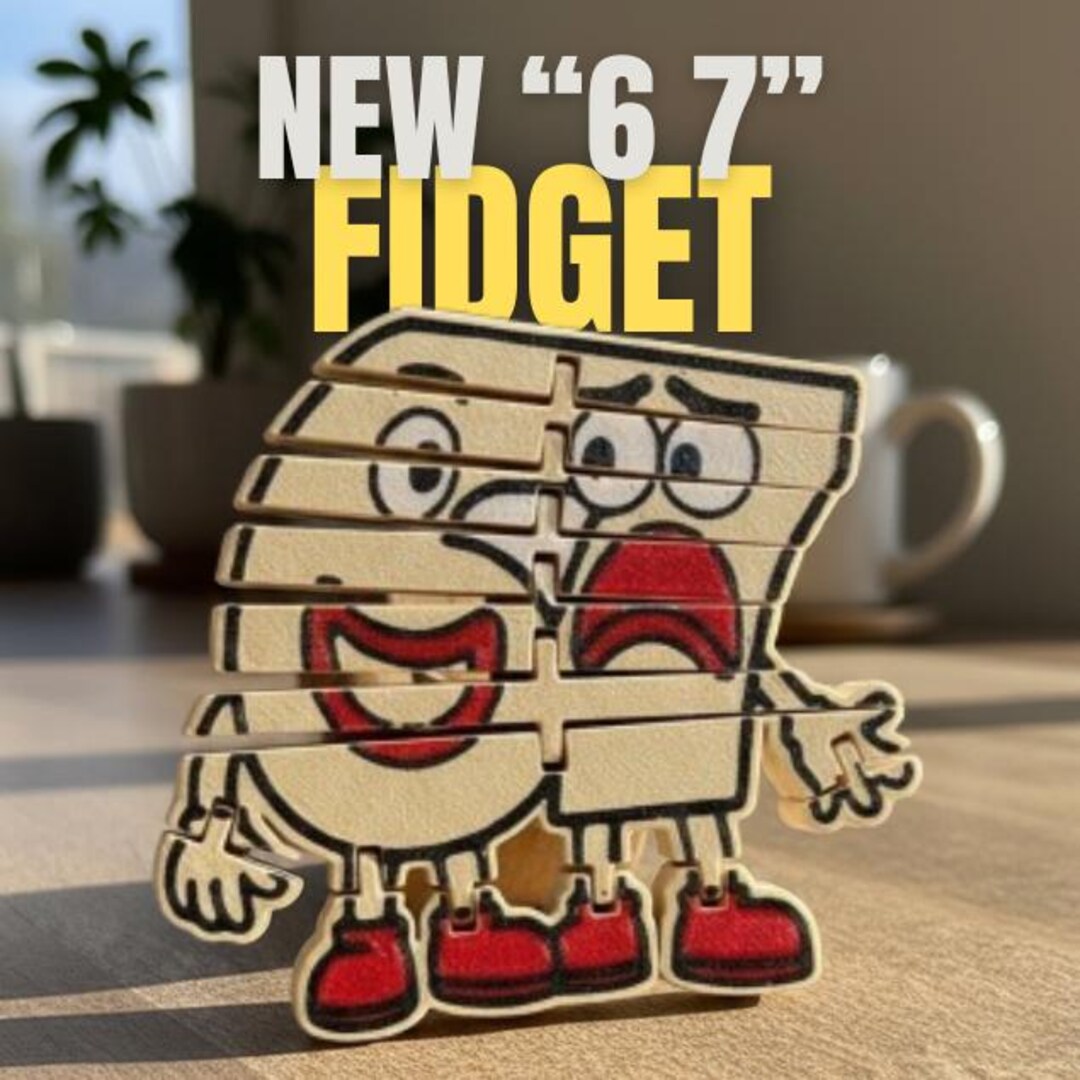 6 7 Fidget Toy - Etsy
