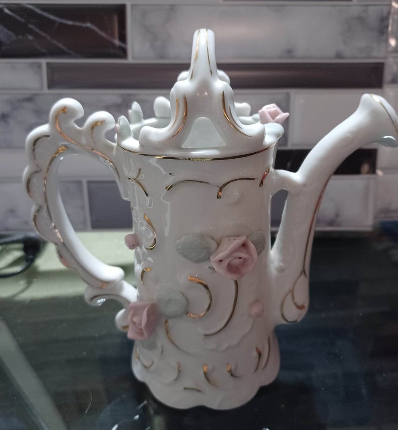 Vintage Thames Bone China Water Can Decor - Etsy