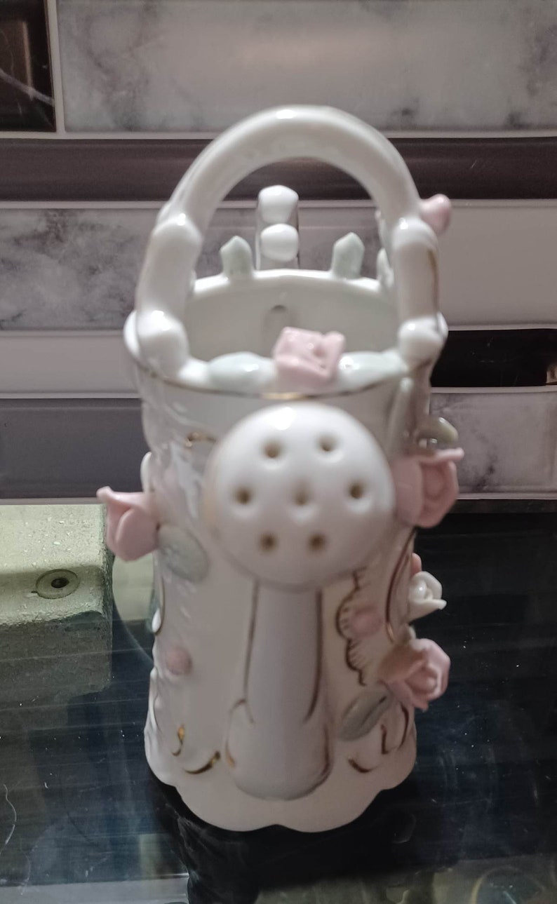 Vintage Thames Bone China Water Can Decor - Etsy