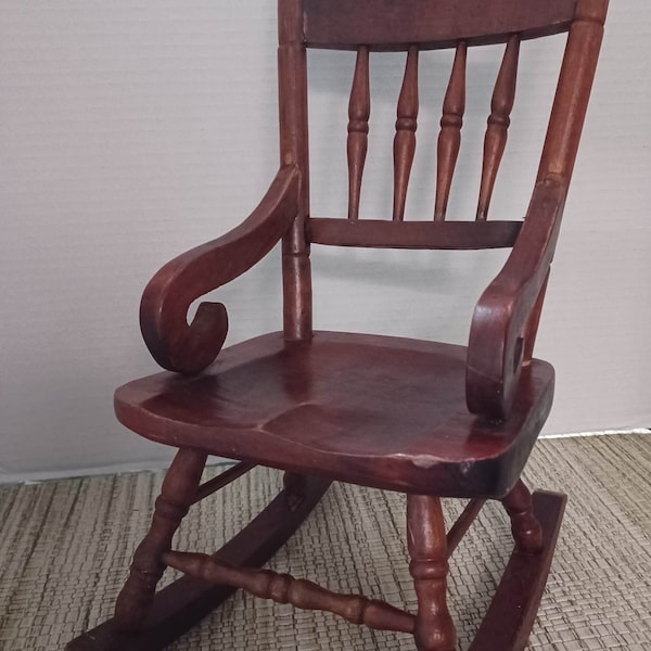 Doll Rocking Chair - Etsy