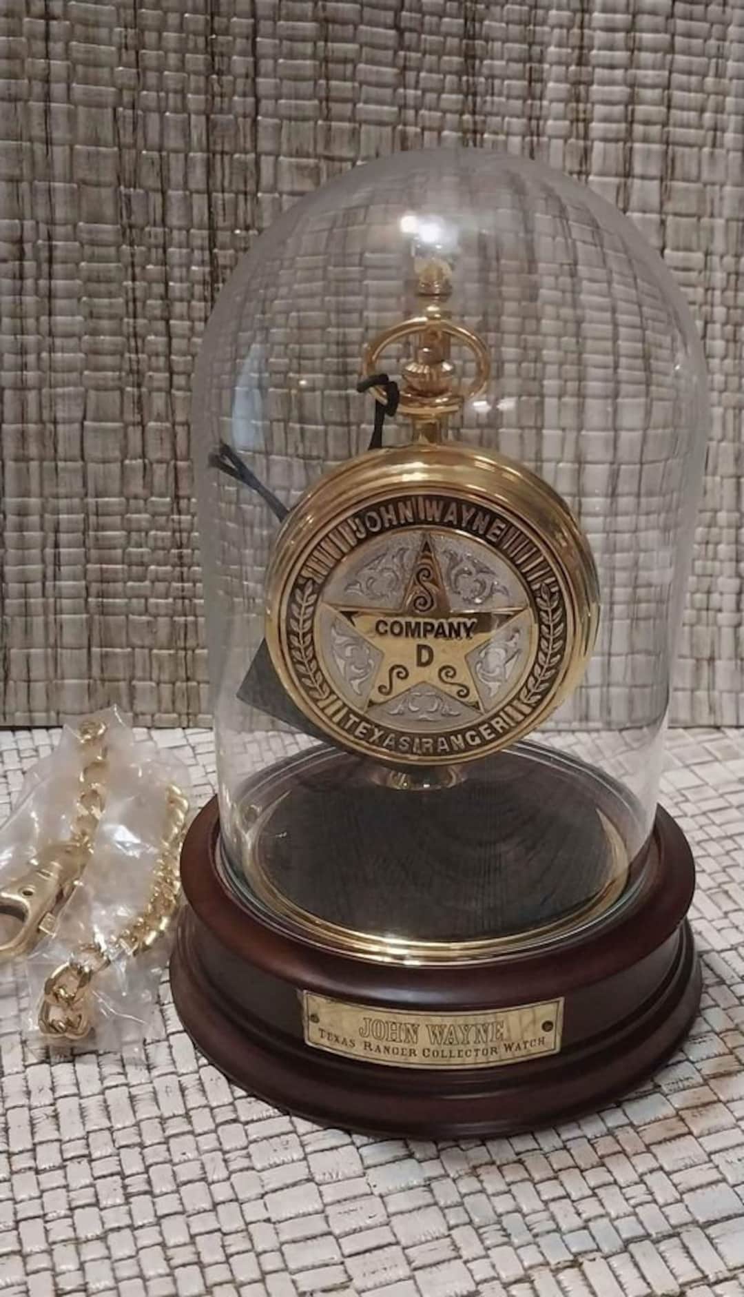 Franklin Mint John Wayne Collector Pocket Watch & Display Brand New - Etsy
