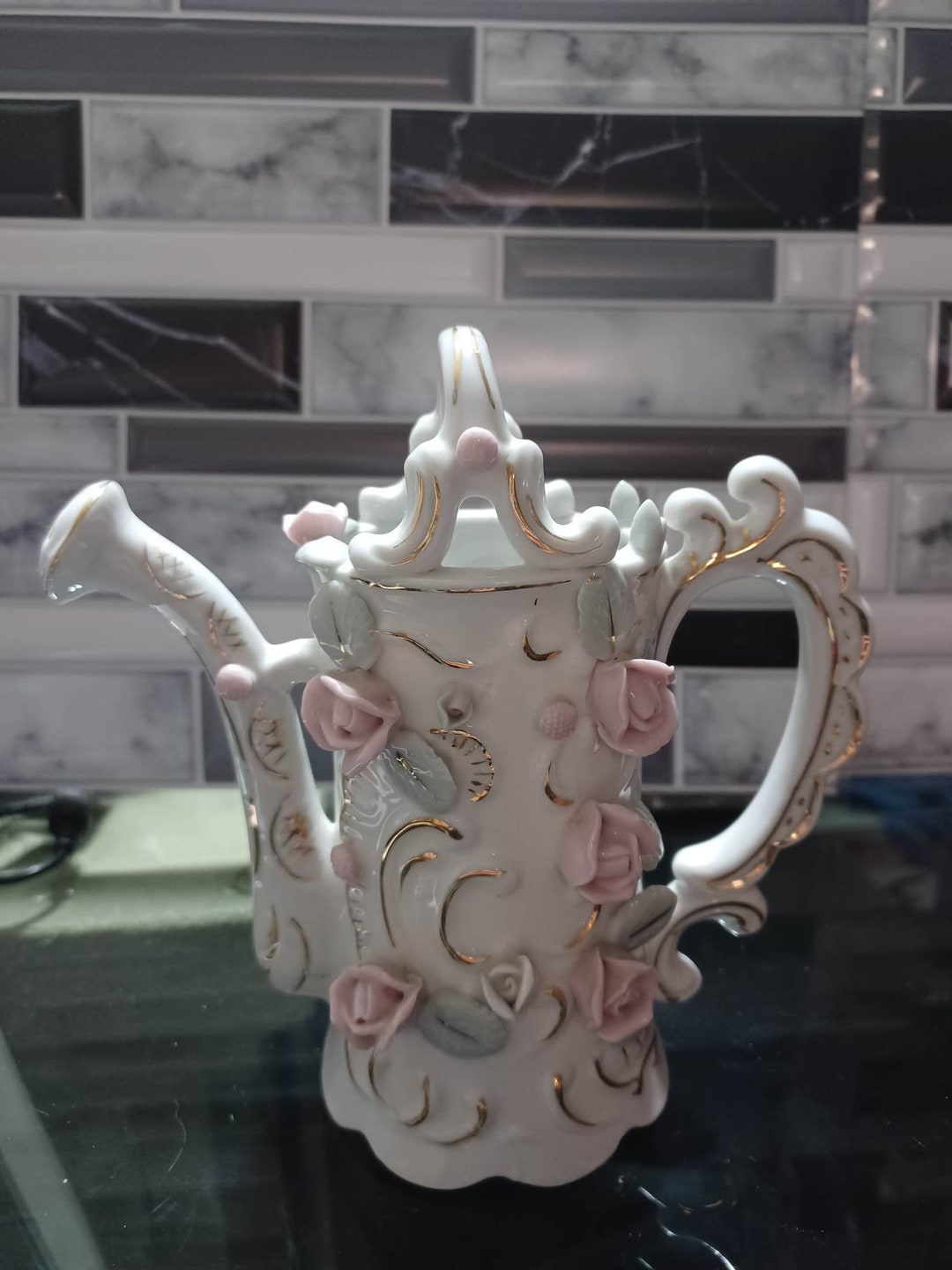 Vintage Thames Bone China Water Can Figurine - Etsy