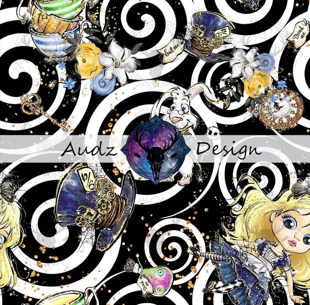 Seamless Digital Design, Wonderland - Etsy