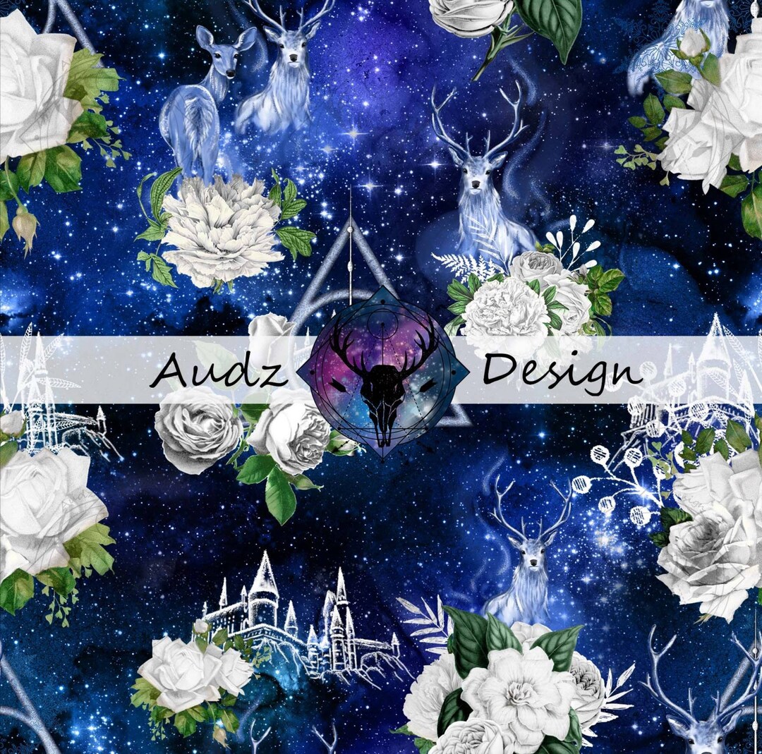 Seamless Digital Design, Wizard, Flower, Relics, Galaxy - Etsy UK