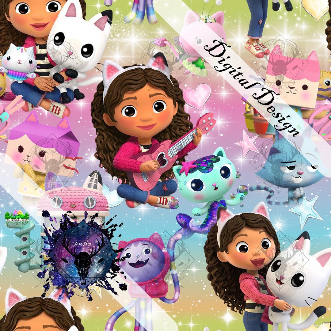 Seamless Digital Design, Cat - Etsy