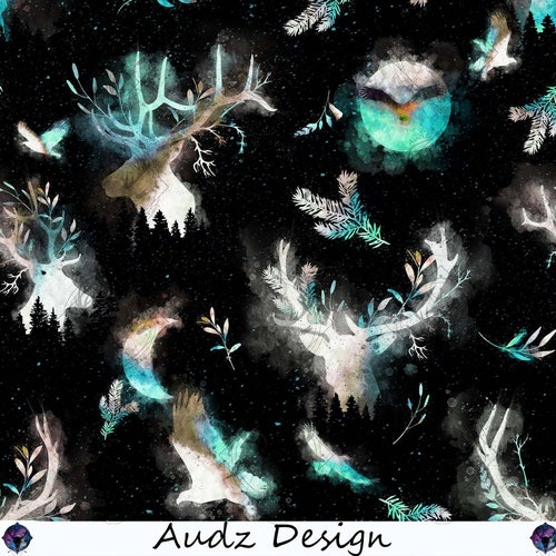 Hunting Seamless Pattern - Etsy