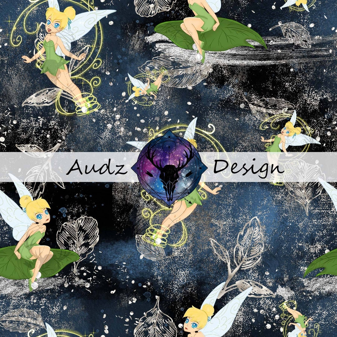 Seamless Digital Design, Tinker Bell - Etsy