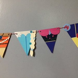 Princess Party Pennant Banner - Etsy