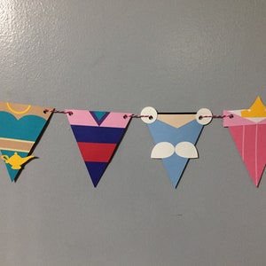 Princess Party Pennant Banner - Etsy