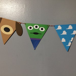 Toy Character Inspired Pennant Banner - Etsy