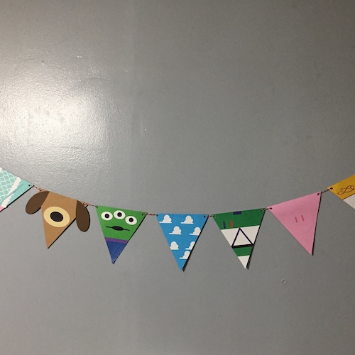 Toy Story Character Pennant Banner | Etsy