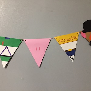 Toy Story Character Pennant Banner - Etsy