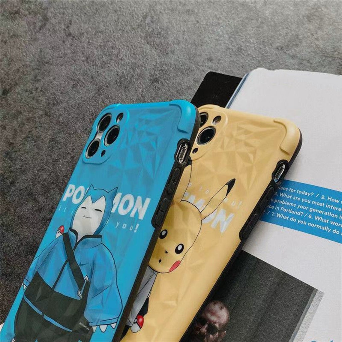 Cartoon colorful lovely phone case Character phone case for | Etsy