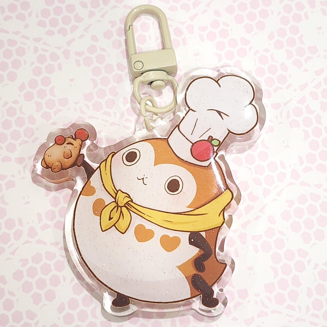 FFXIV Chef Paissa Acrylic Keychain - Etsy