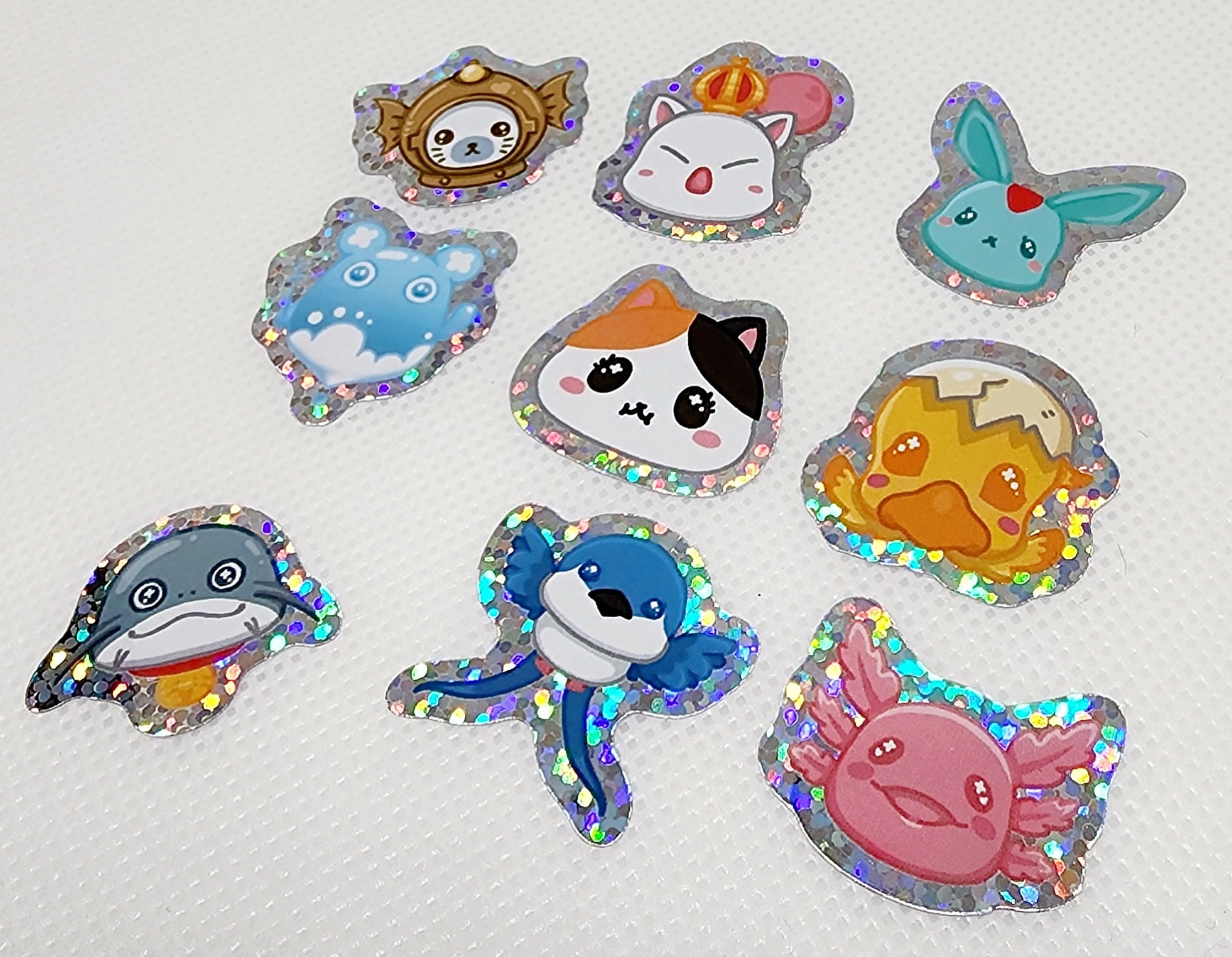 FFXIV Shiny Minions Sticker Flake Packs - Etsy