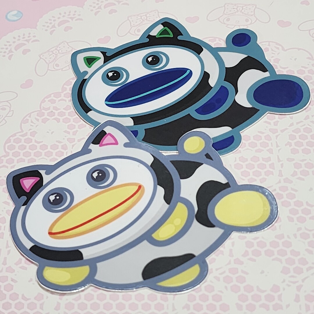 Best Peepy Duel Cowpy & Ypeep Vinyl Stickers - Etsy