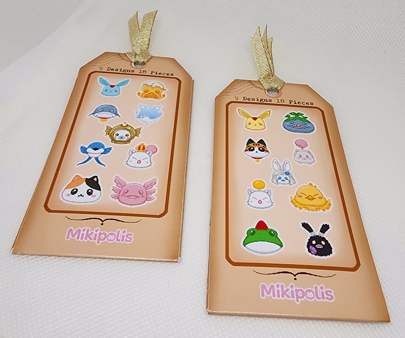 FFXIV Shiny Minions Sticker Flake Packs - Etsy