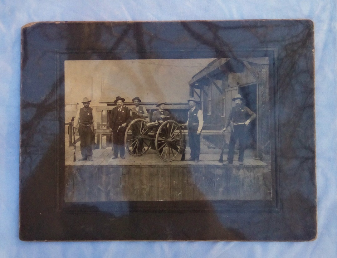 The Ned Christie Posse Old Western Authentic Vintage Photo of Indian ...