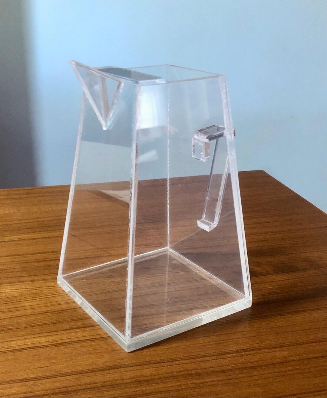 Mid Century Modern Lucite Acrylic Pitcher Beverage Barware Retro 1980s ...