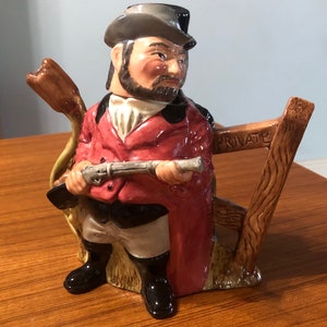 Royal Doulton Anthony Cartlidge Toby Jug Gamekeeper and Poacher D7175 ...