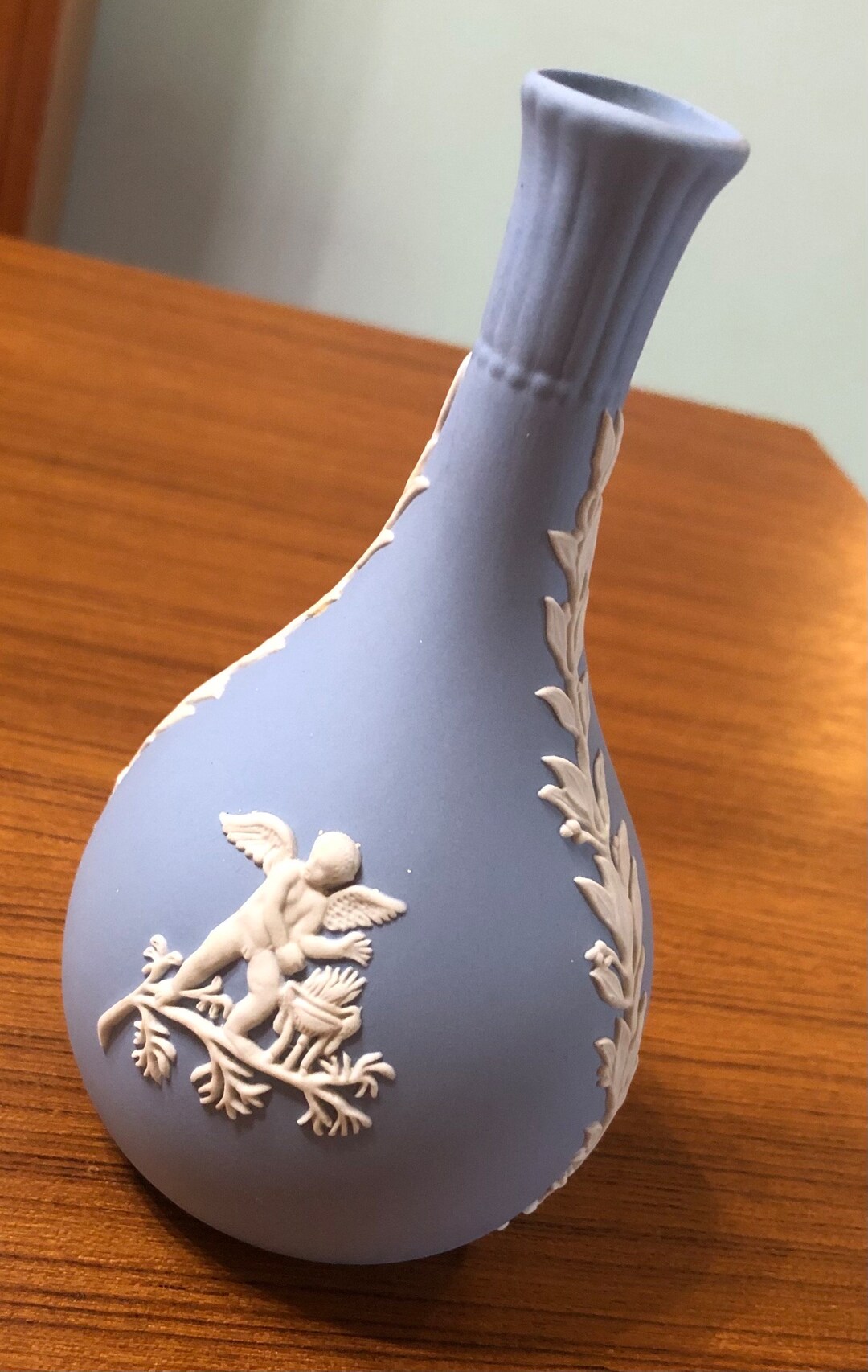 Wedgwood Blue Jasperware White Cameo Relief Four Seasons Fall Winter ...