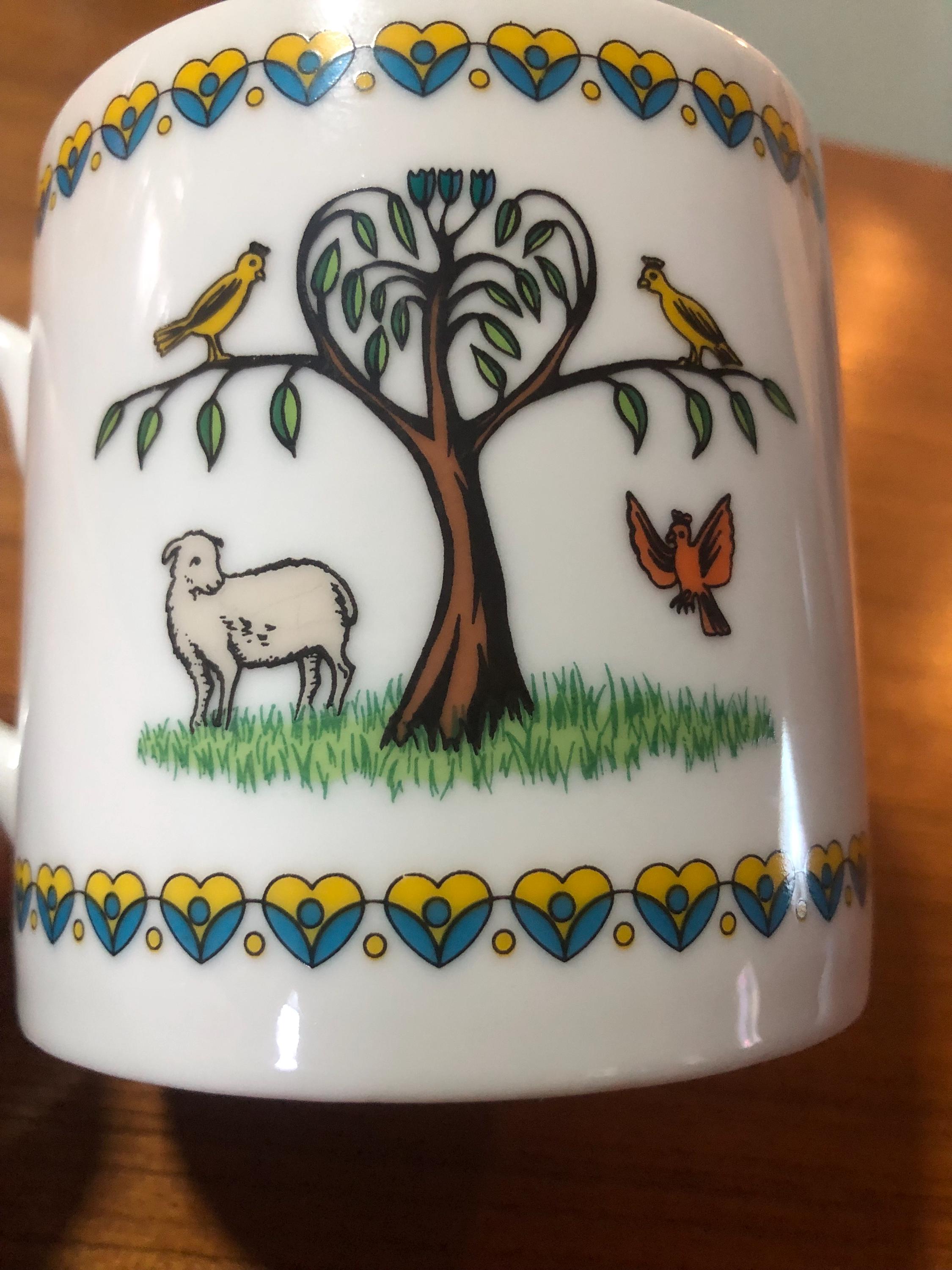 Swedish Seasons Collection Spring Mug Scandinavian Design Exclusively ...