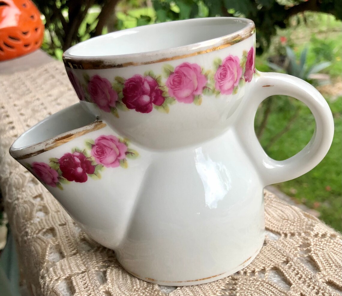 Victorian Shaving Mug German Early 1900s Vintage Antique | Etsy