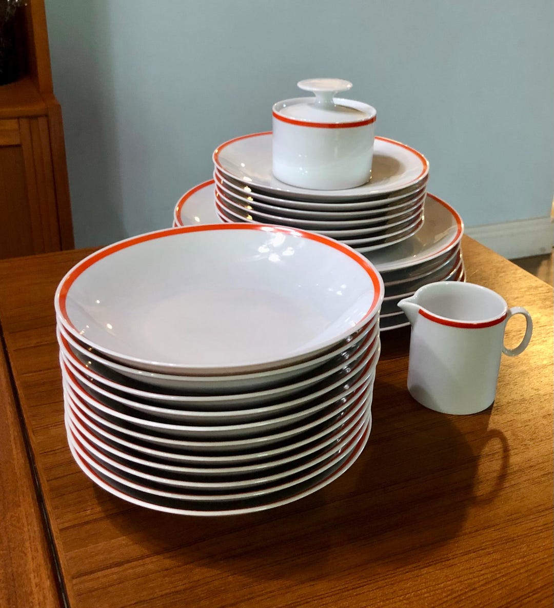Thomas Germany Rosenthal Porcelain Dinner Salad Plates Bowls Cream ...