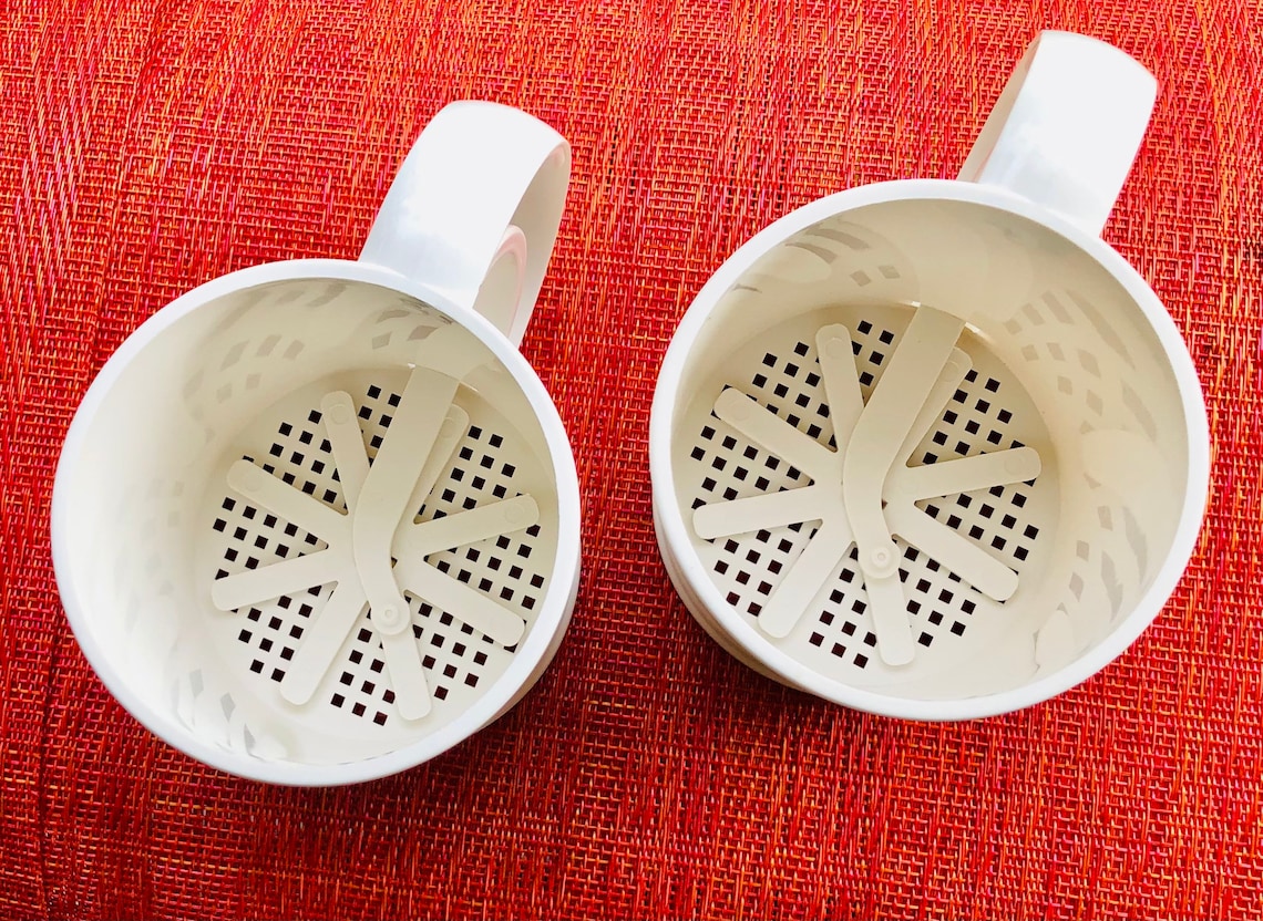 Pyrex Accessories White Plastic Flour and Powdered Sugar One - Etsy