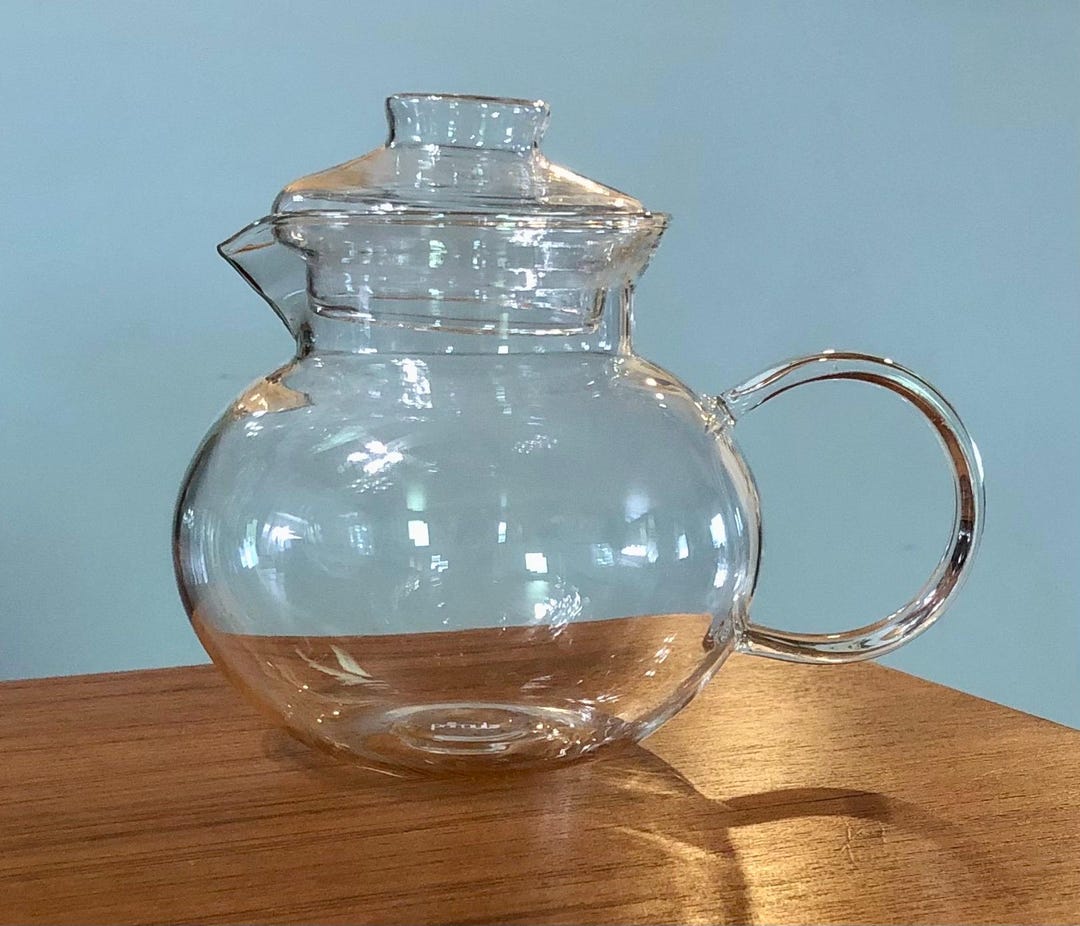 Primula Flowering Teas Borosilicate Thermal Glass Tea Brewing Pot 40oz ...