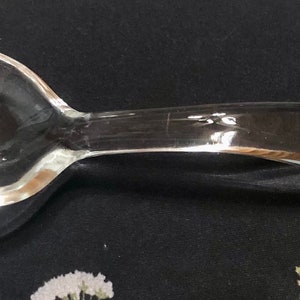 Mini Small Ladle Dipper Serving Spoon Heavyweight Glass for Grated ...