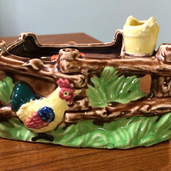 Rooster Planter - Etsy