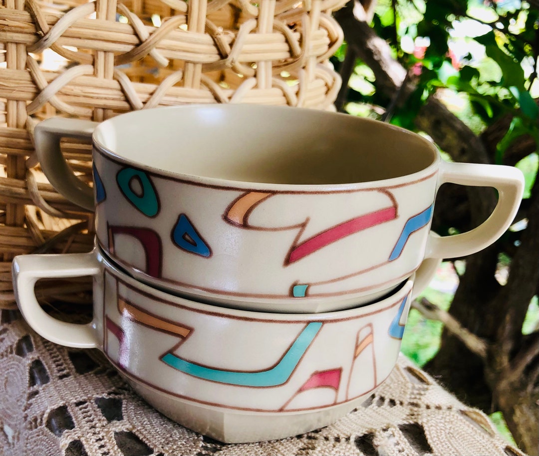 Rosenthal Studio Lifetime Favo Germany Soup Bowl W/handles Round ...