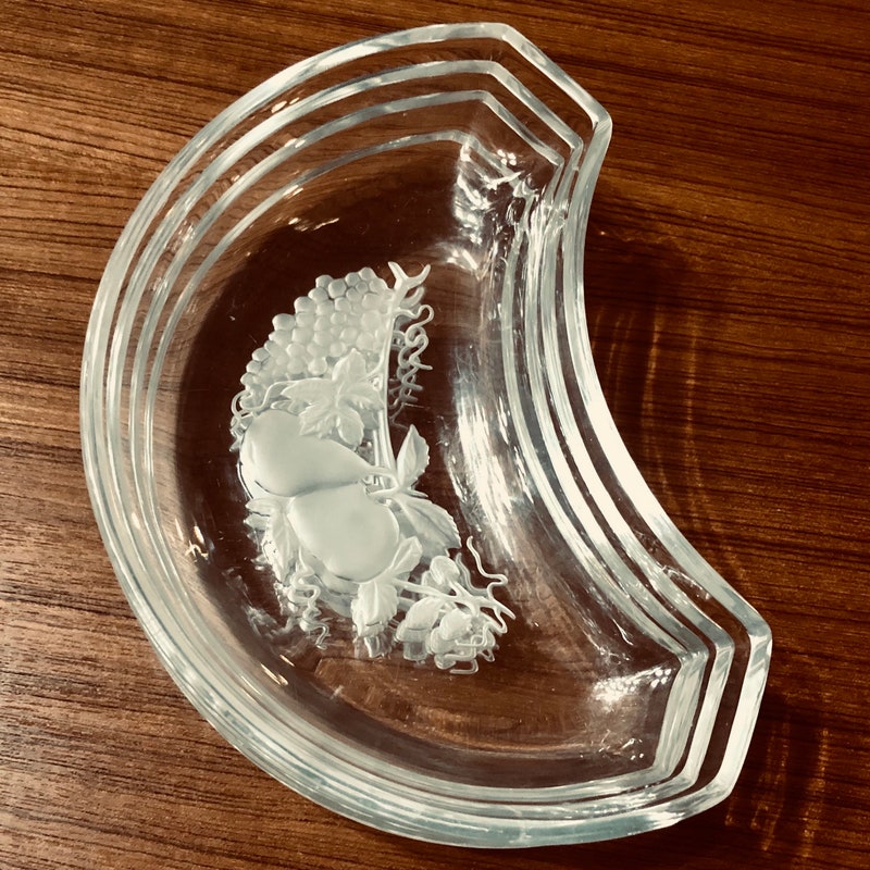 Crystal Fruit Plate - Etsy
