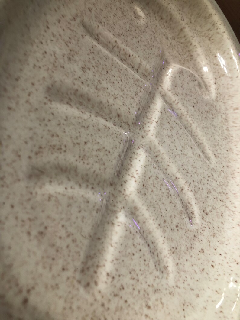 Red Wing Pottery Mid Century "two Step" Pattern Roast Meat Serving ...