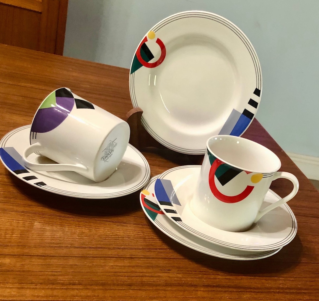 Mikasa Maxima High Spirits Postmodern Geometric Bold Primary Color ...