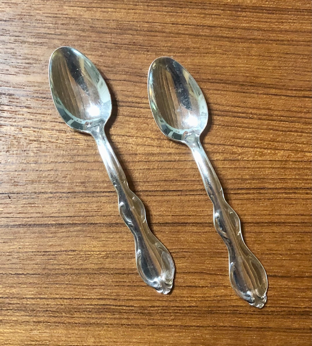 Vintage Victor S. Co. A1+ Silverplate Demitasse Spoon Baby Sugar Spoon ...
