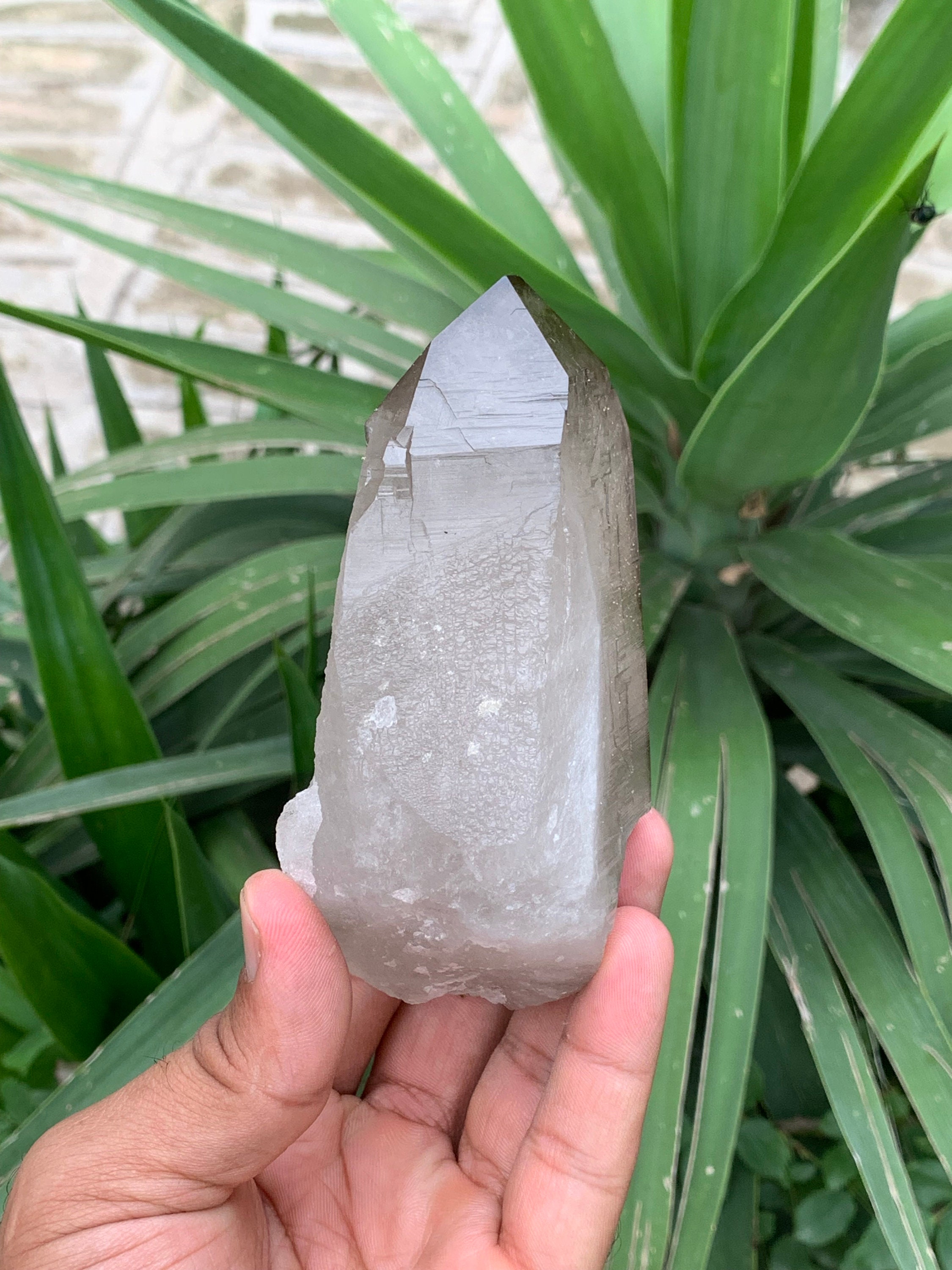 Himalayan Smokey Quartz Crystal Having Sharp Lustre From Skardu ...