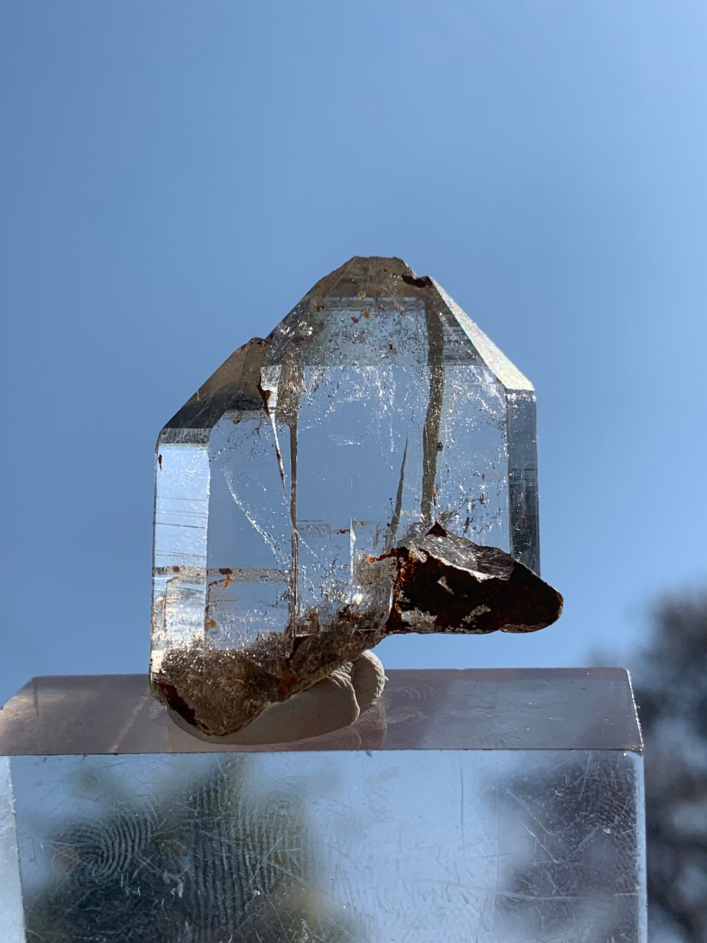 Hashupi Quartz Crystal Having Sharp Lustre From Himalayan Mountains ...