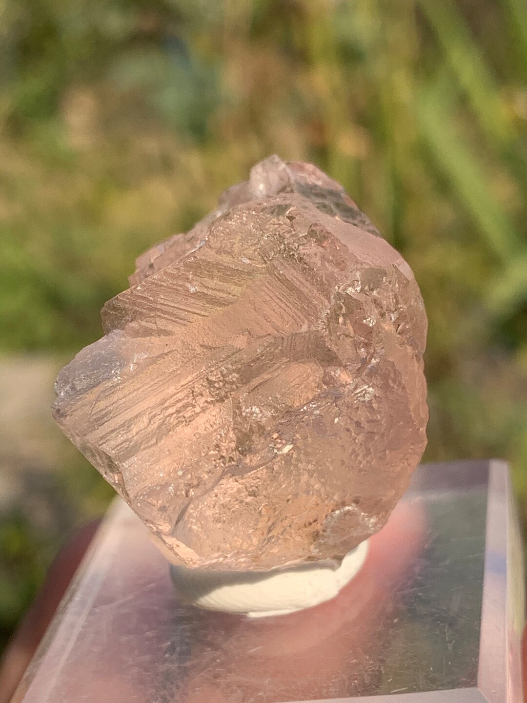 Gemmy & Rare Pink Fluorite Crystal With Sharp Lustre and Clarity ...