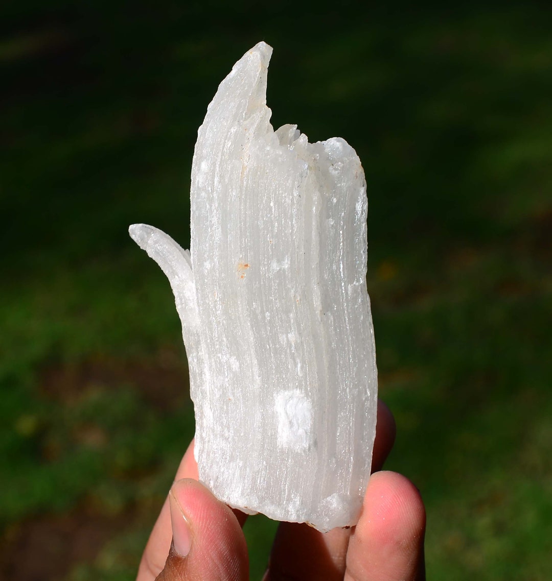 Selenite Crystals Bunch Beautiful Shape Selenite Natural Specimen (N-6 ...