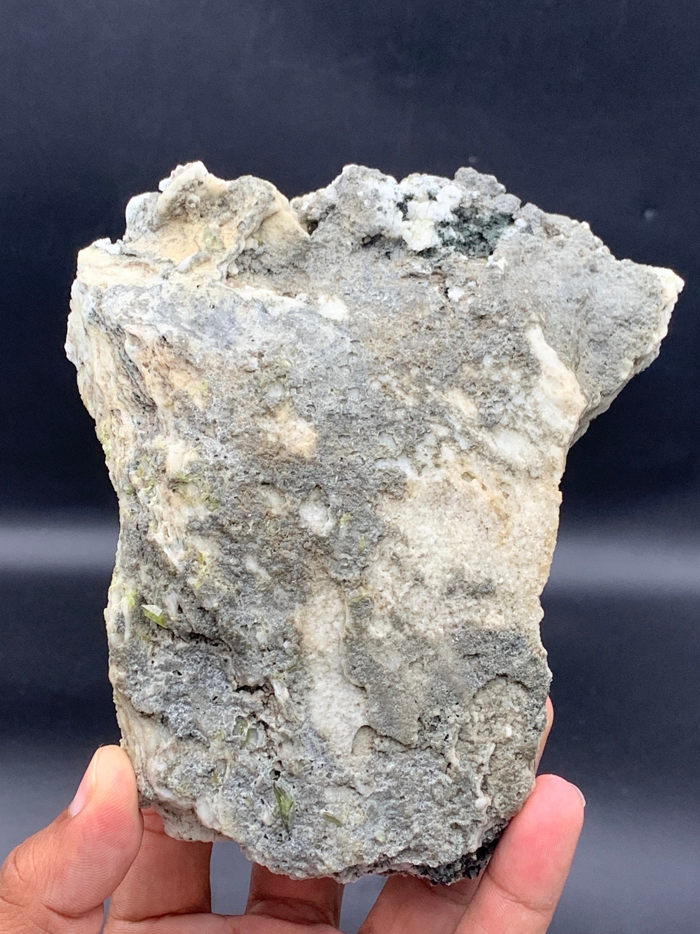 Owl Shape Chrome Green Sphene Titanite Crystals With Feldspar, Pakistan ...