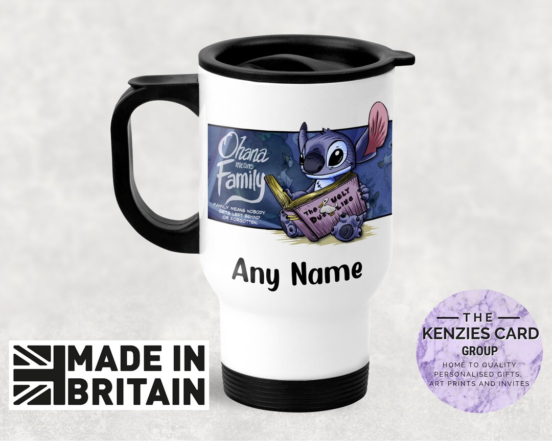 PERSONALISED Lilo and Stitch TRAVEL MUG Travel Coffee Mug - Etsy