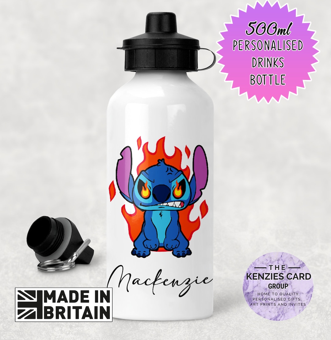 Personalised Disney's Lilo and Stitch Sports Water Bottle Stitch Bottle ...