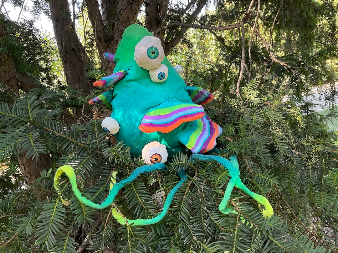 Handmade Toy,fantasy Plush,forest Spirit,educative Posable Creature ...
