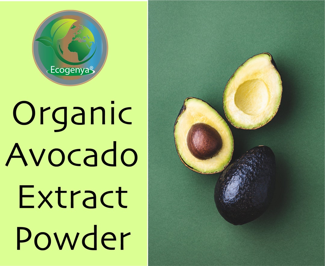 100% Organic Avocado Extract Powder by Ecogenya - Premium Quality ...