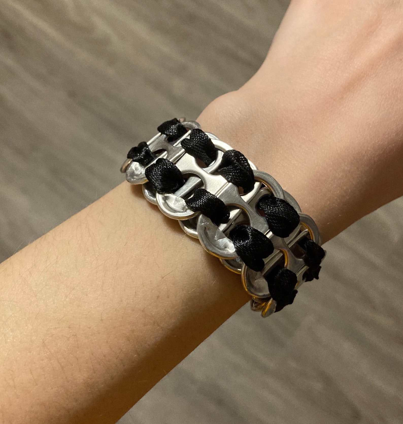 Custom Pop Tab Bracelet, Recycled Can Tab Jewelry, Unique Accessories ...